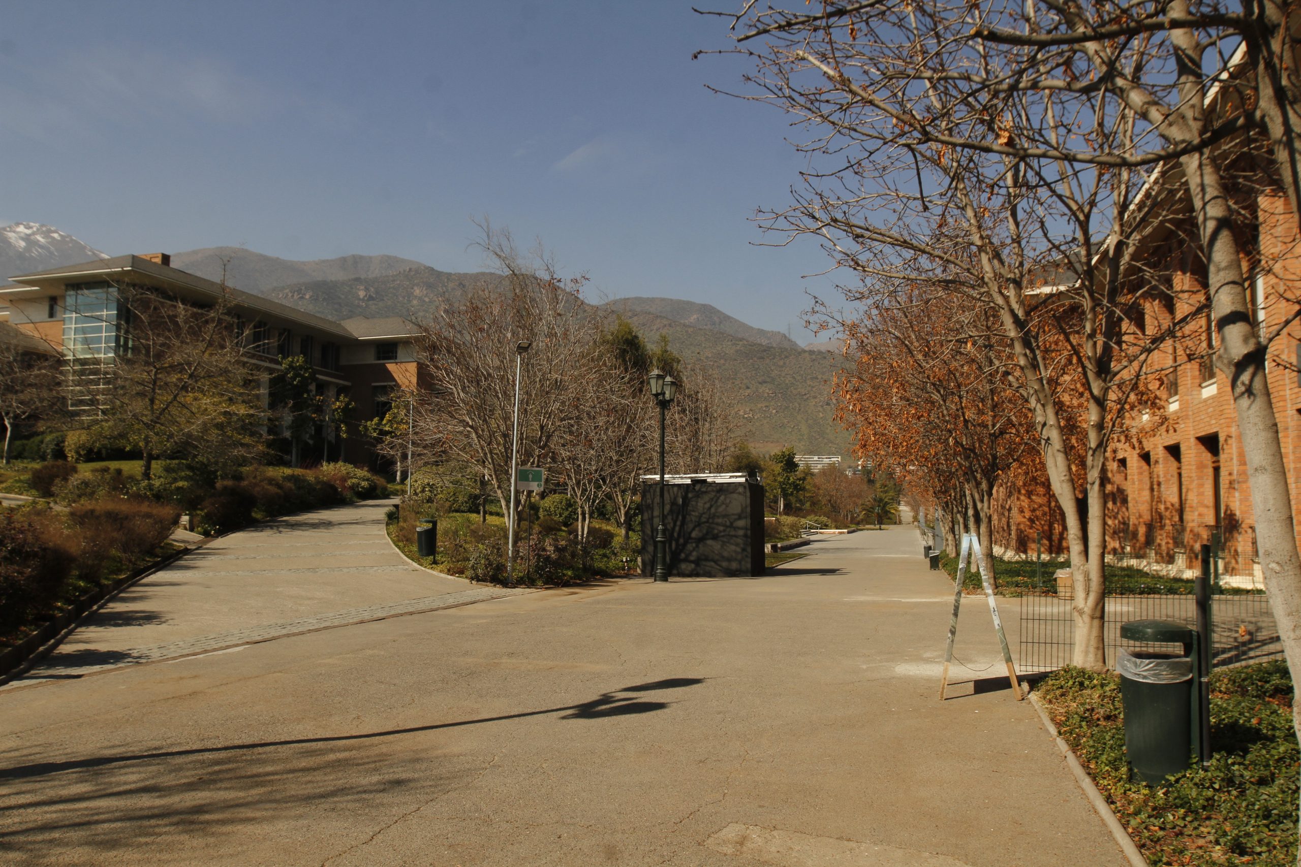 Campus UANDES en agosto de 2020 - Universidad de los Andes