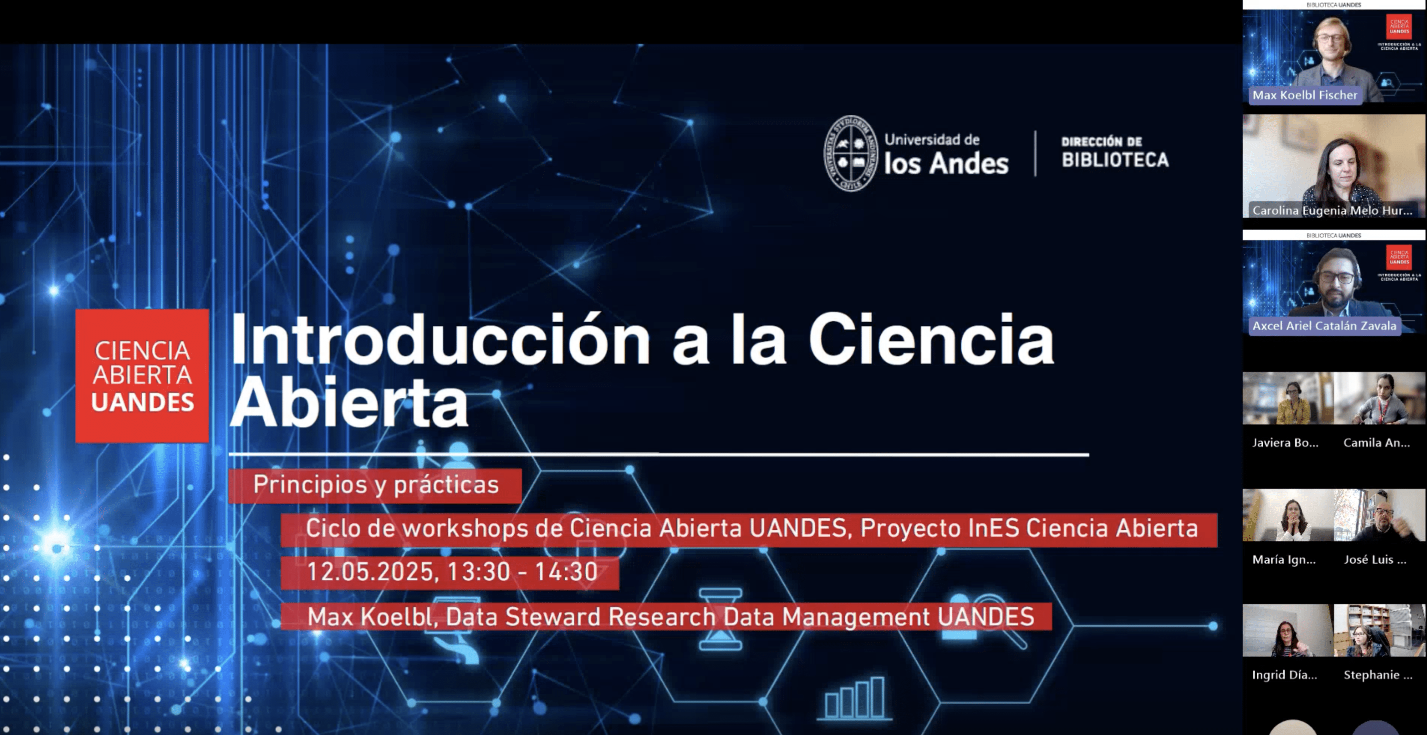 Noticias - Biblioteca UANDES realizó el primer workshop del Plan de ...